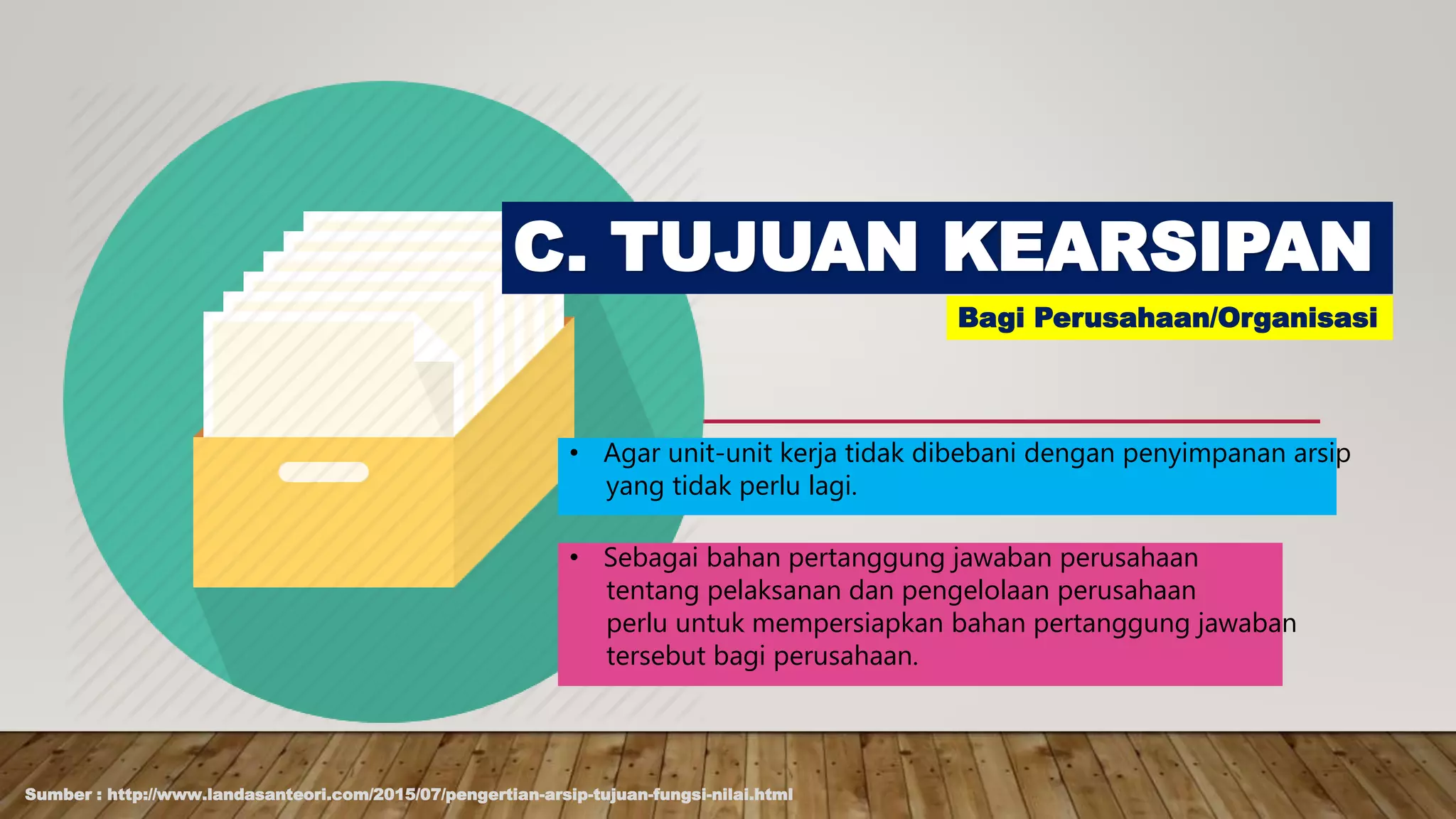 SISTEM PENYIMPANAN DATA ARSIP by ARTI EKA | PPTX