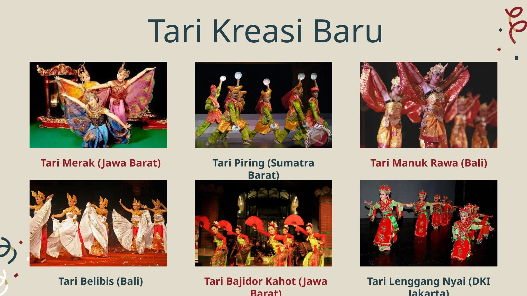 Bentuk dan jenis nilai estetis gerak tari tradisional | PPT