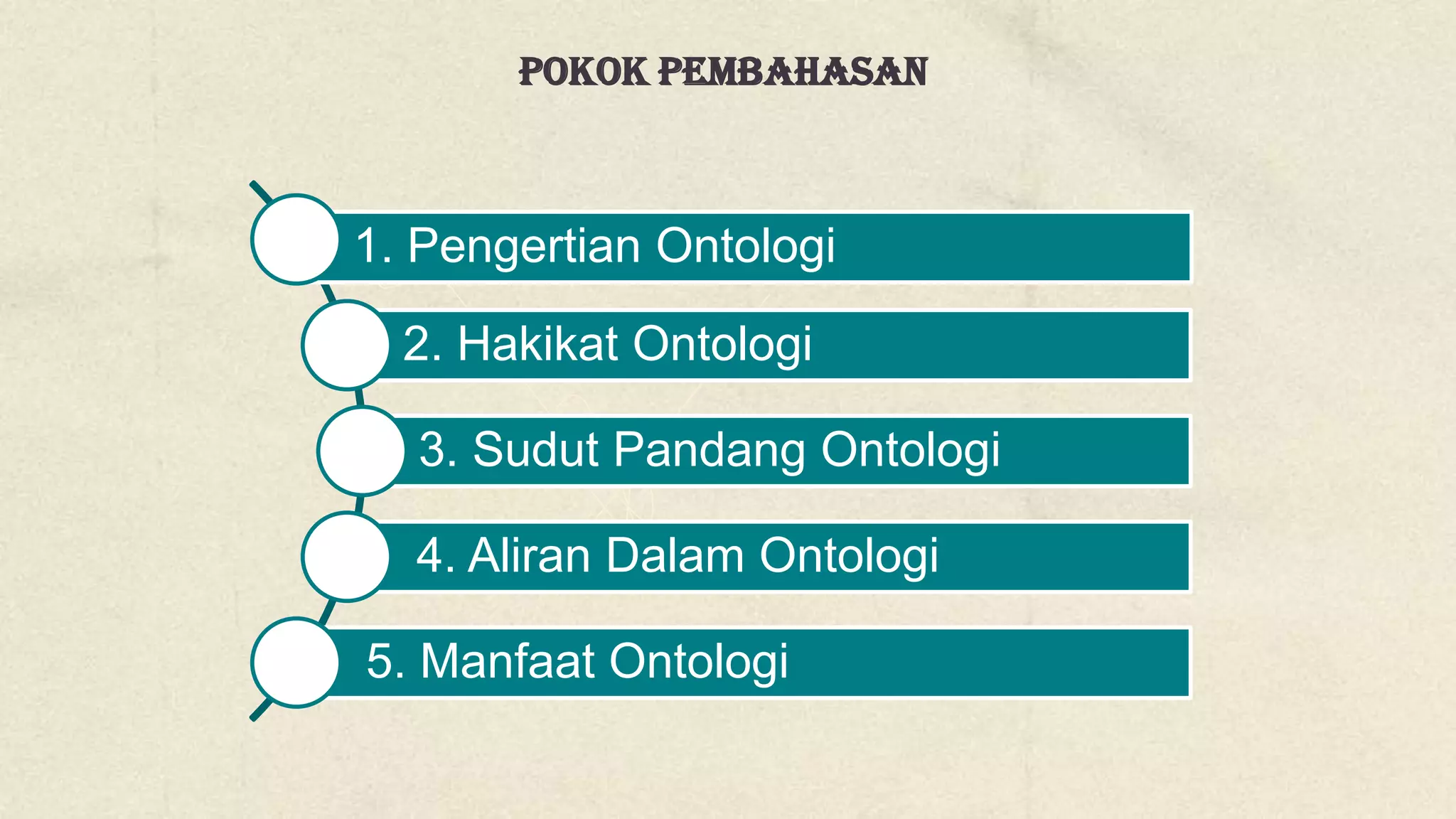 OBJEK KAJIAN ILMU (ONTOLOGI) MENURUT BARAT DAN ISLAM.pptx