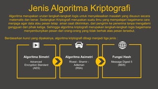 PPT ALGORITMA KRIPTOGRAFI | PPT