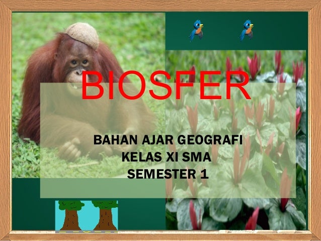 Ppt Biosfer Geografi - Berkas Soalku