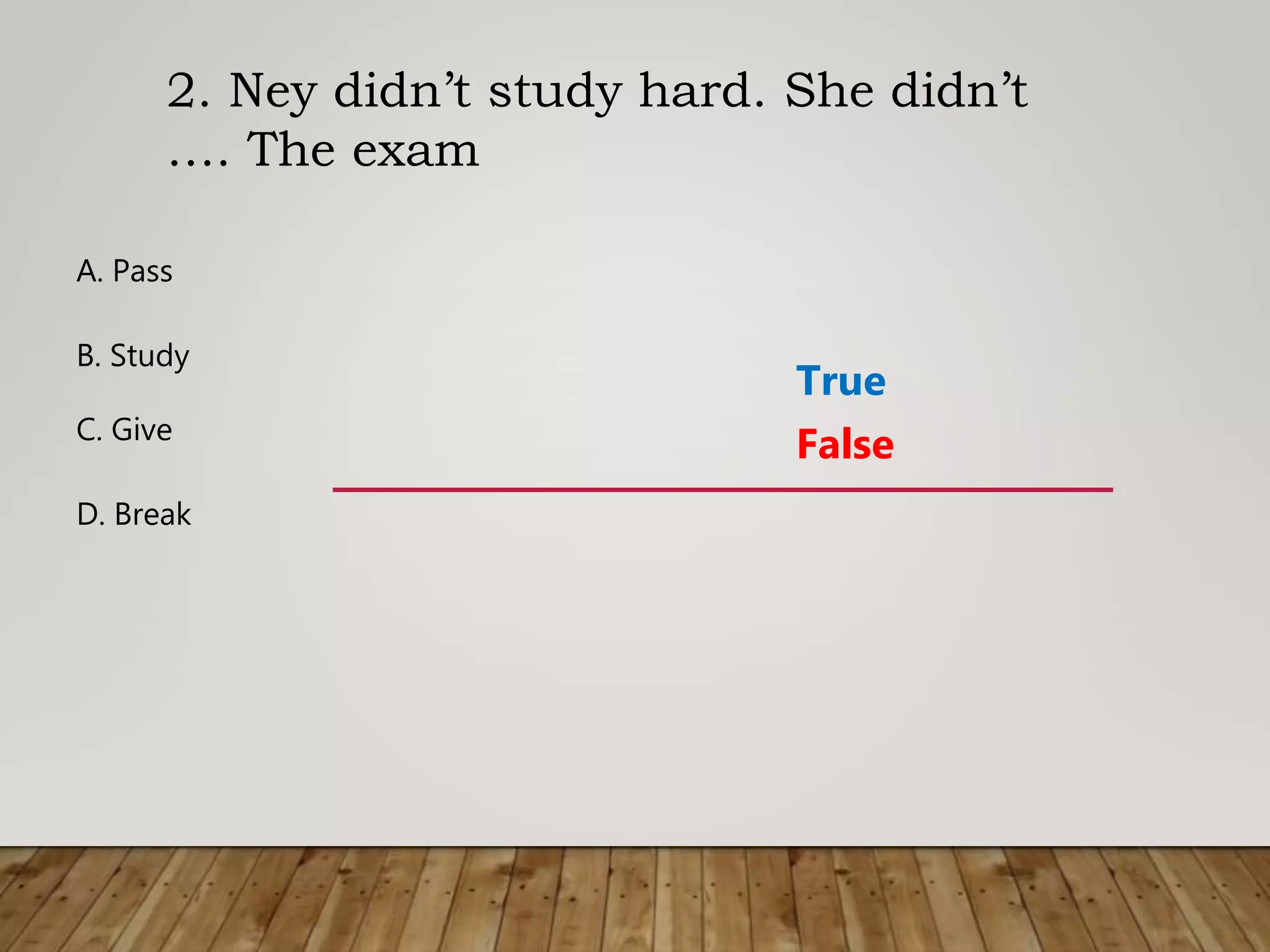 multiple choices question | PPT