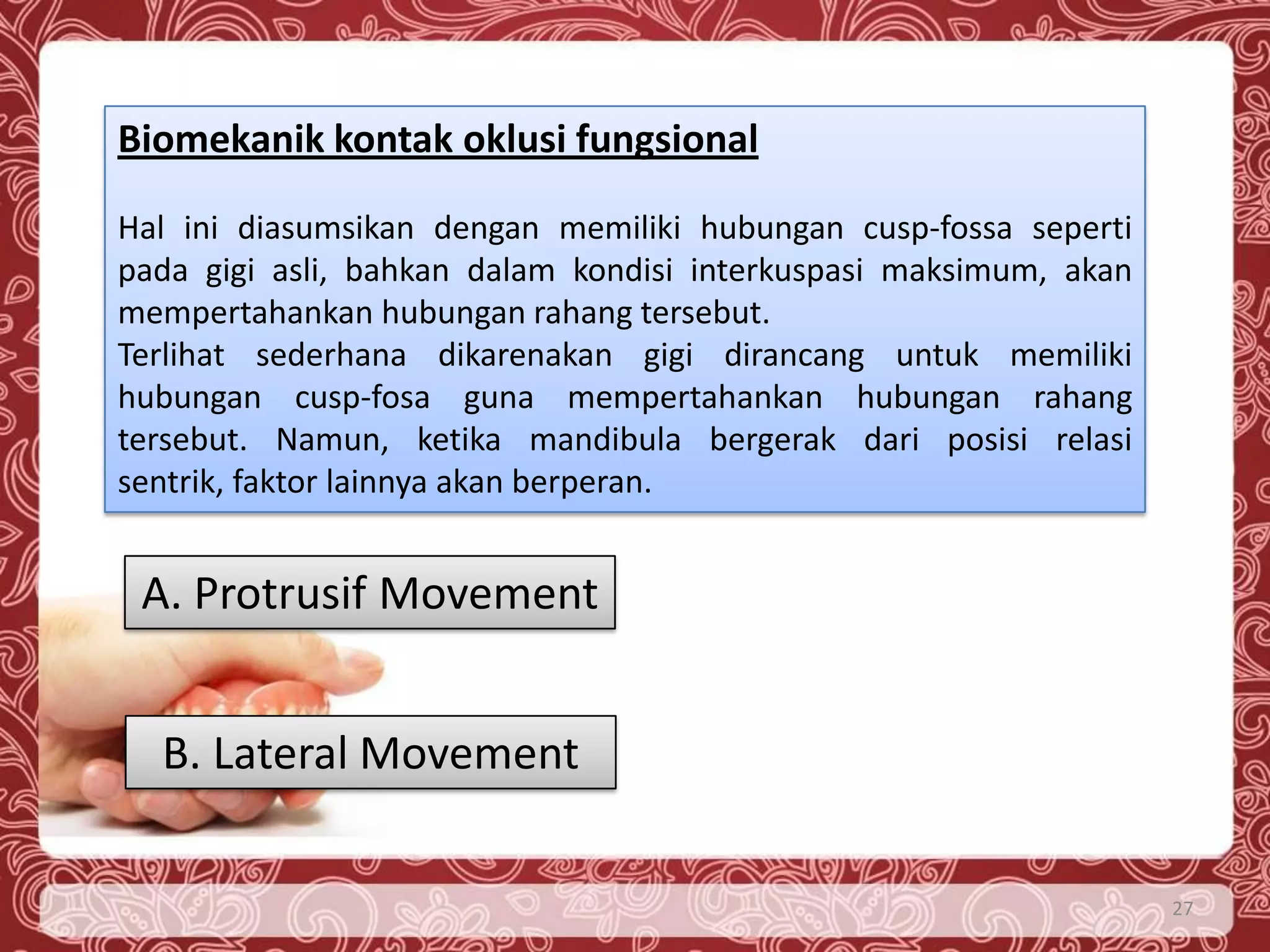Tugas ppt oklusi pada gtp | PPTX