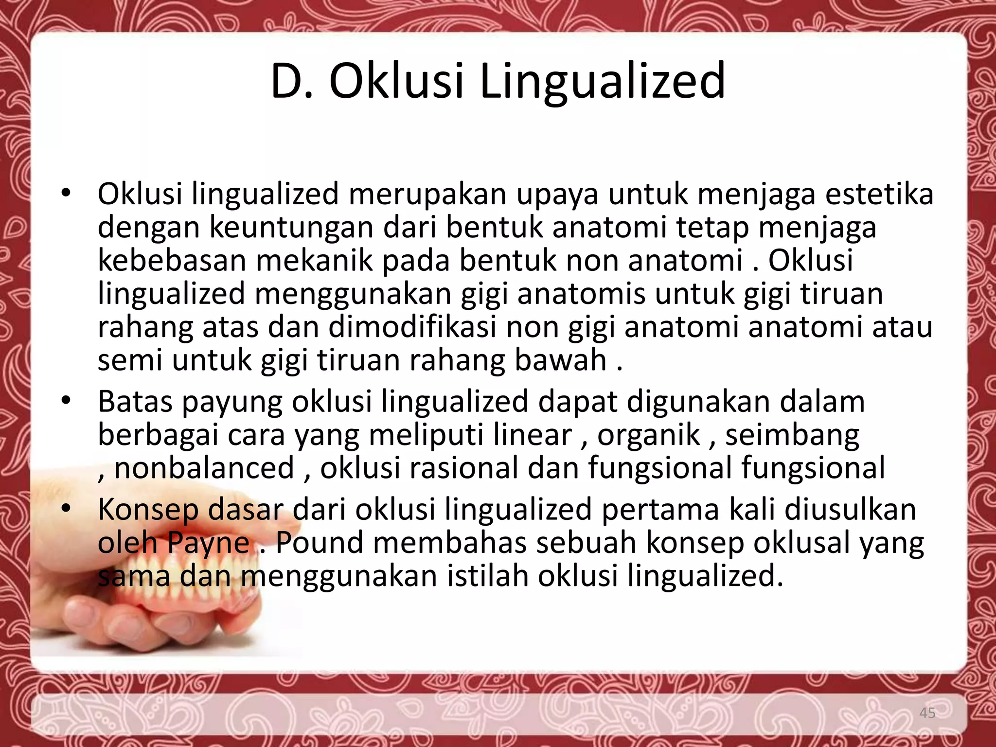 Tugas ppt oklusi pada gtp | PPTX