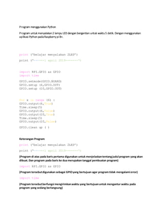 Tugas praktek mikroposesor | PDF