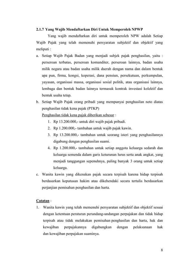 Tugas praktikum komputer dan administrasi perpajakan | DOCX