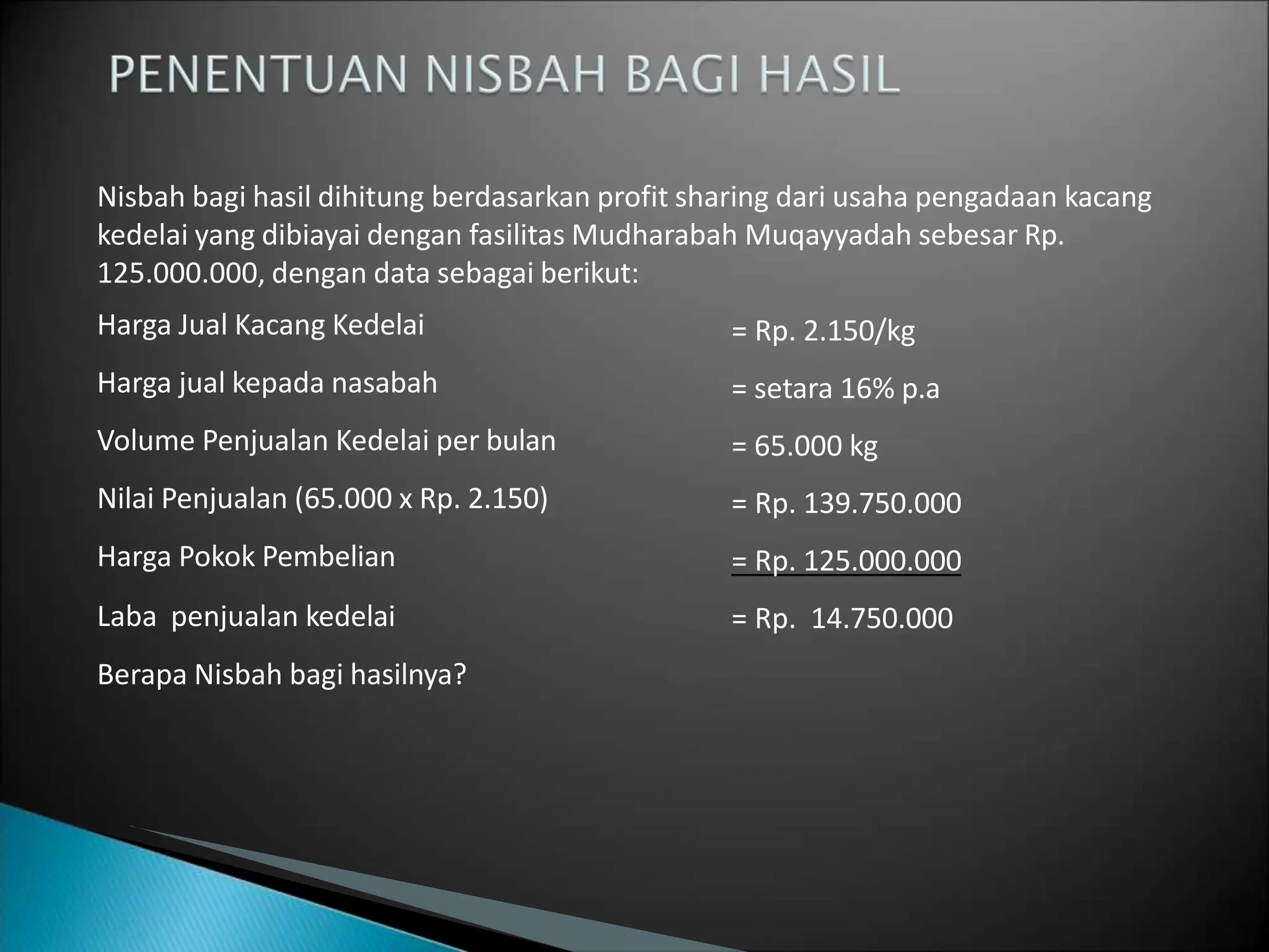 Tugas Praktikum perhitungan nisbah.okpptx | PPTX