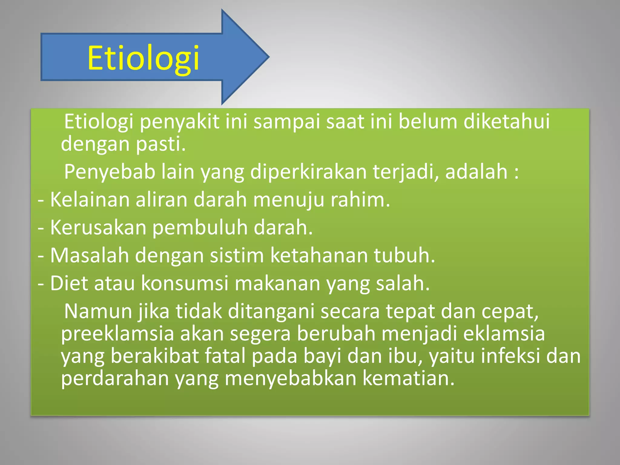 Pre Eklampsia & Eklampsia | PPTX