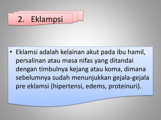 Pre Eklampsia & Eklampsia | PPTX