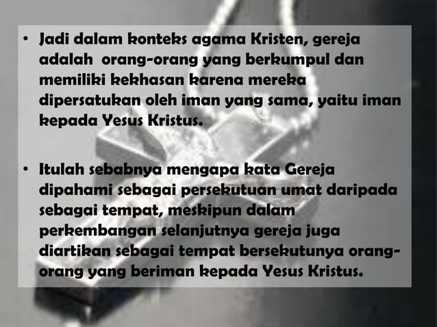 Tugas presentasi agama(gereja) | PPTX