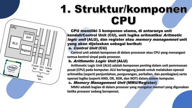 Tugas Informatika tentang pengenalan CPU | PPT