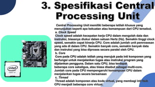 Tugas Informatika tentang pengenalan CPU | PPT