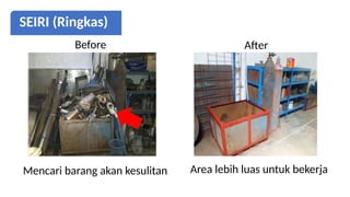 5S dan Kaizen dalam penerapan improvement di Industri | PPTX