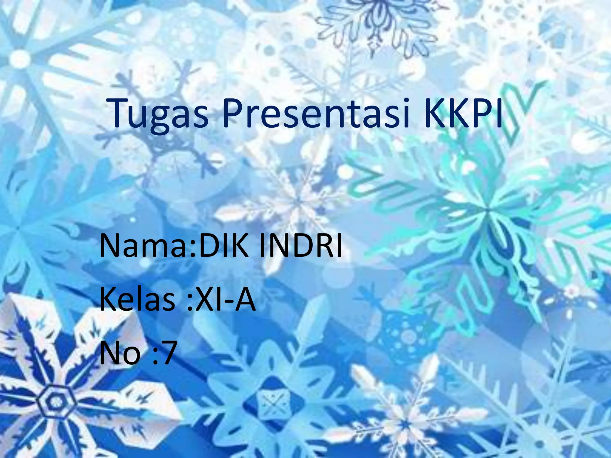 Tugas presentasi kkpi | PPTX