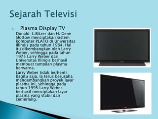 Konsep Teknologi : Evolusi Televisi | PPTX