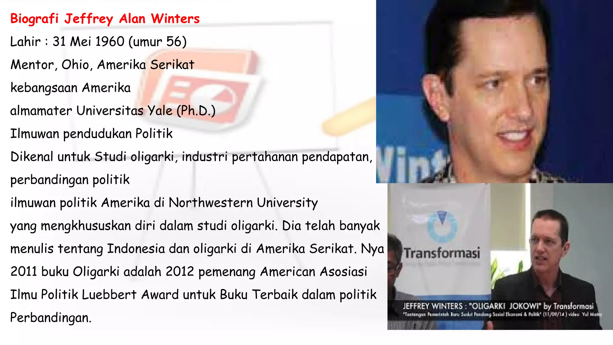 Teori oligarki | PPT