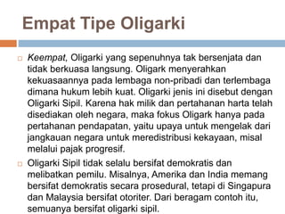 Teori oligarki | PPTX