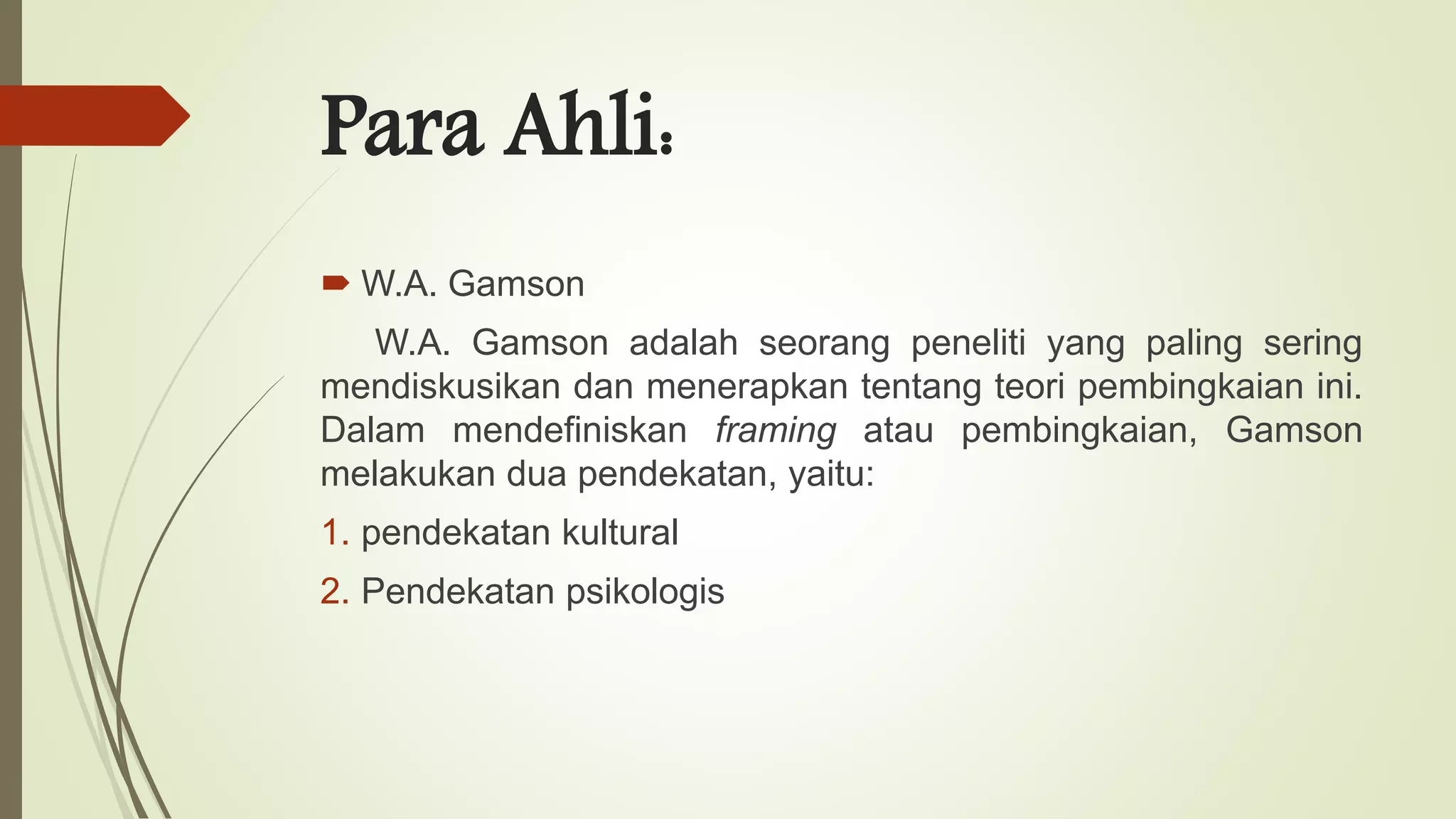 Teori pembingkaian | PPTX