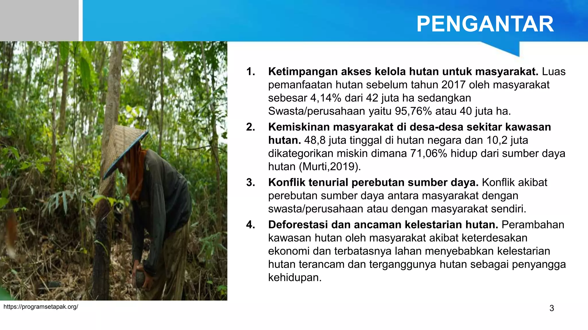 Peningkatan Partisipasi Masyarakat dalam Perhutanan Sosial | PPT