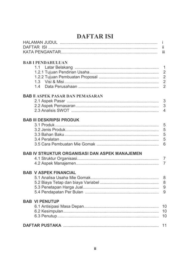 Rencana Bisnis | PDF