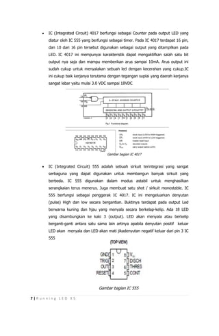 Tugas Proyek PKW SMA Kls 10 Running LED | PDF