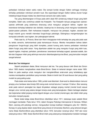 Tugas psikodiagnostik sejarah tes | DOCX