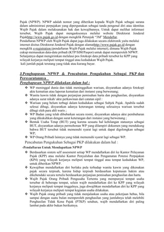 tugas pratikum komputer dan administrasi perpajakan | PDF