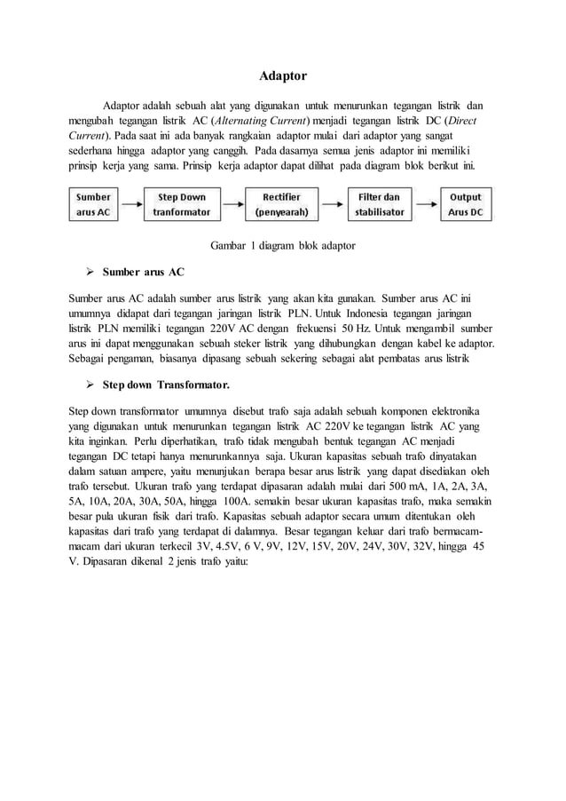 rangkaian listrik | DOCX