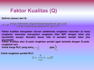Rangkaian Resonansi Paralel | PPTX