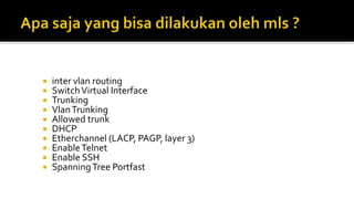 MultiLayer Switch | PPT