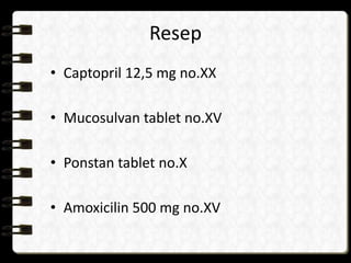 Analisa Resep | PPTX