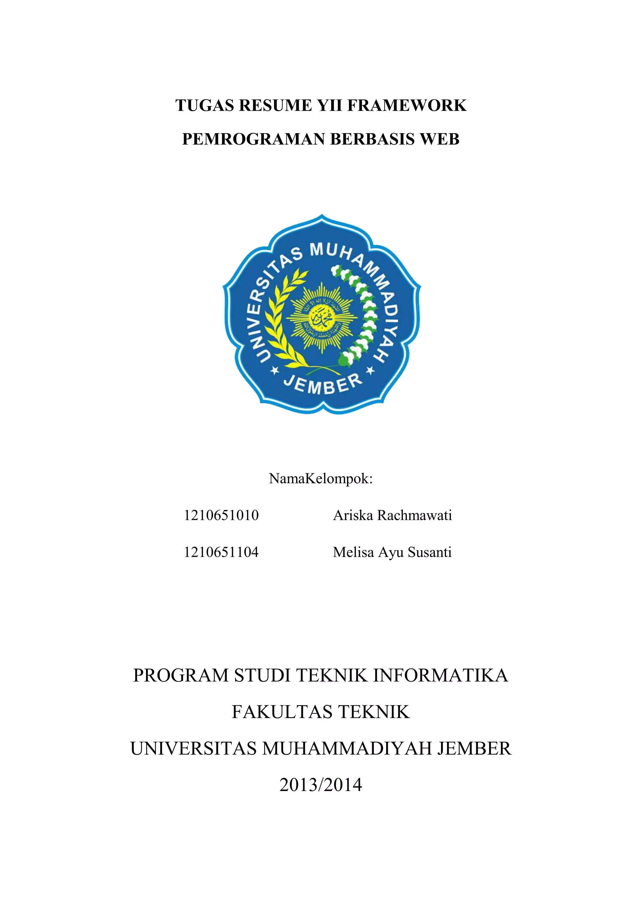 Tugas resume pbw | PDF