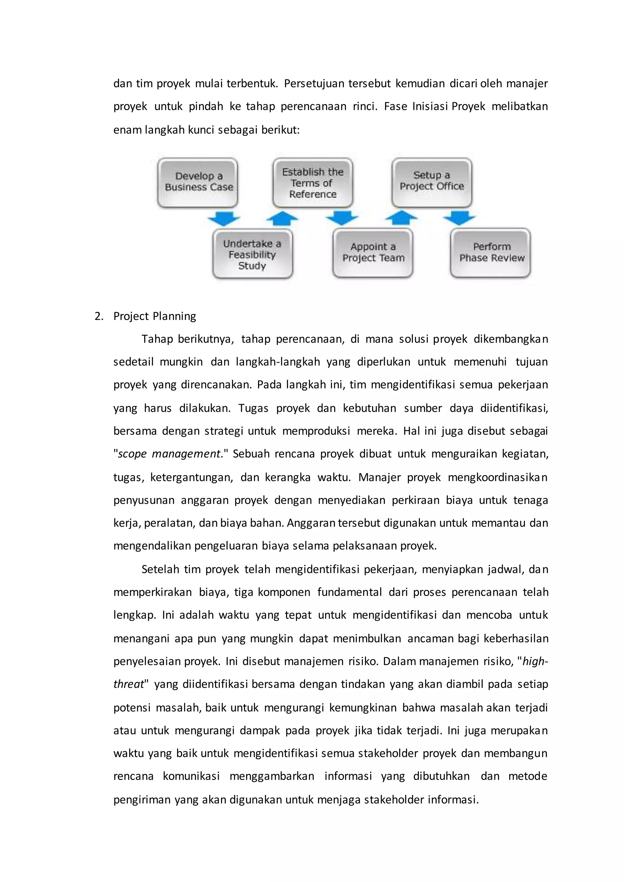 Project Management Life Cycle - 13410100139 | DOCX