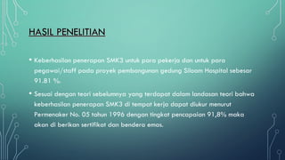 contoh Review SMK3 Berdasarkan artikel.ppt