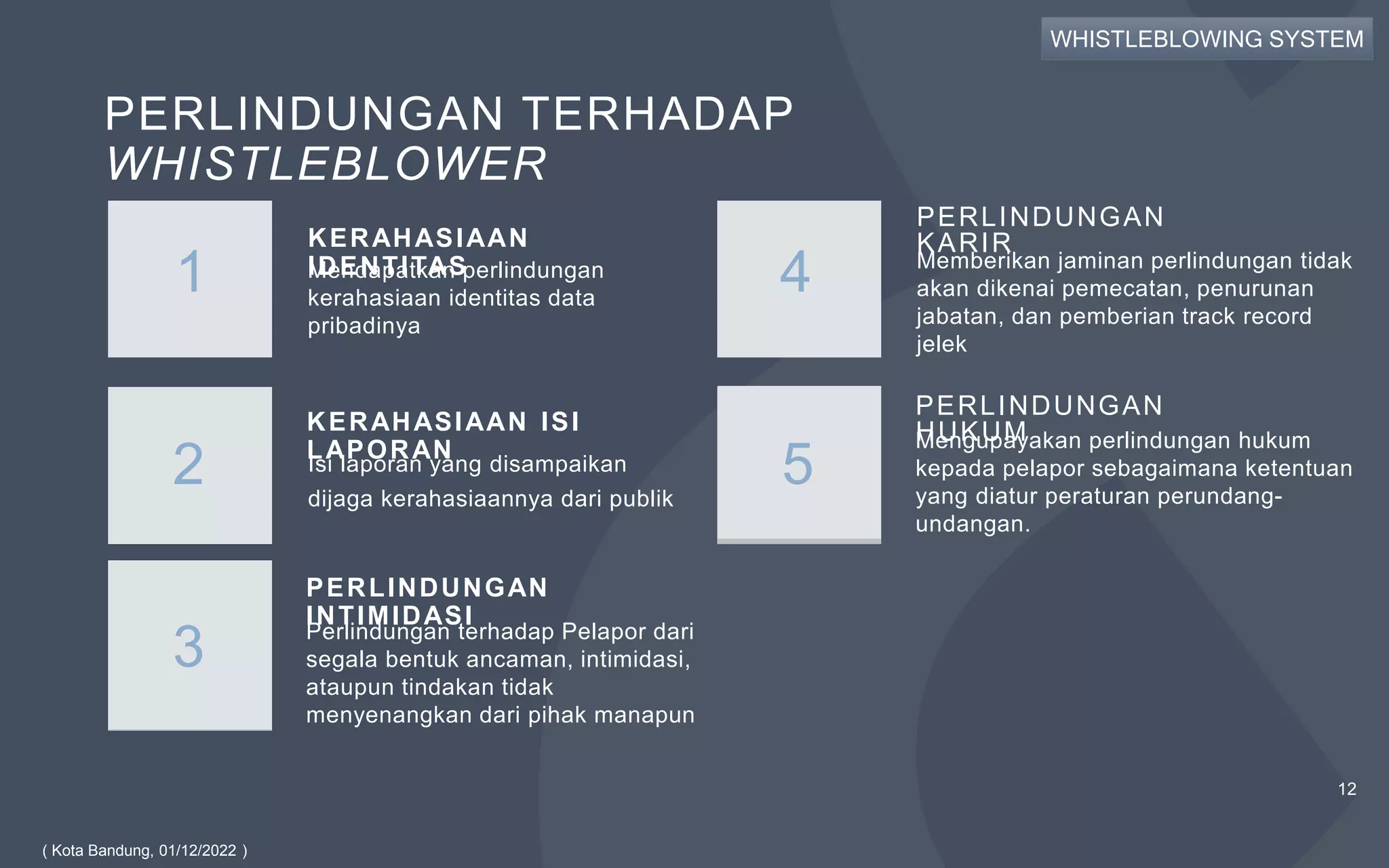 Whistleblowing System & ISO 9001:2015 | PPTX