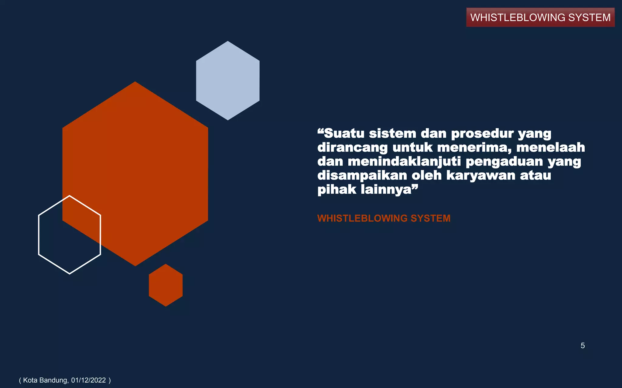 Whistleblowing System & ISO 9001:2015 | PPTX