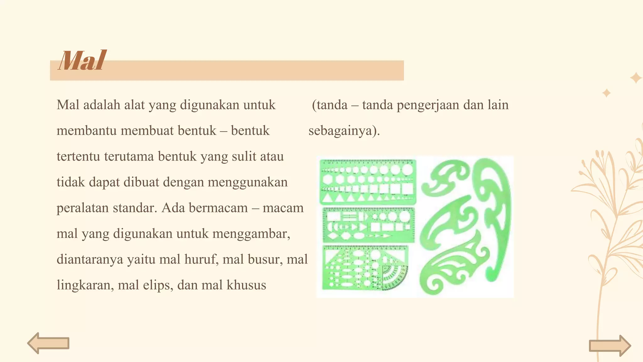 Pengenalan Peralatan dan Kelengkapan Dalam Gambar Teknik | PPTX