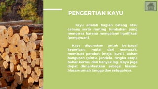 KARAKTERISTIK DAN SIFAT-SIFAT KAYU | PDF