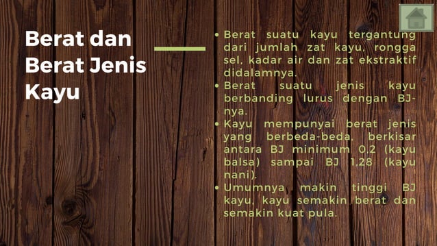 KARAKTERISTIK DAN SIFAT-SIFAT KAYU | PDF