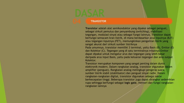 Robot sederhana motor dc | PPT