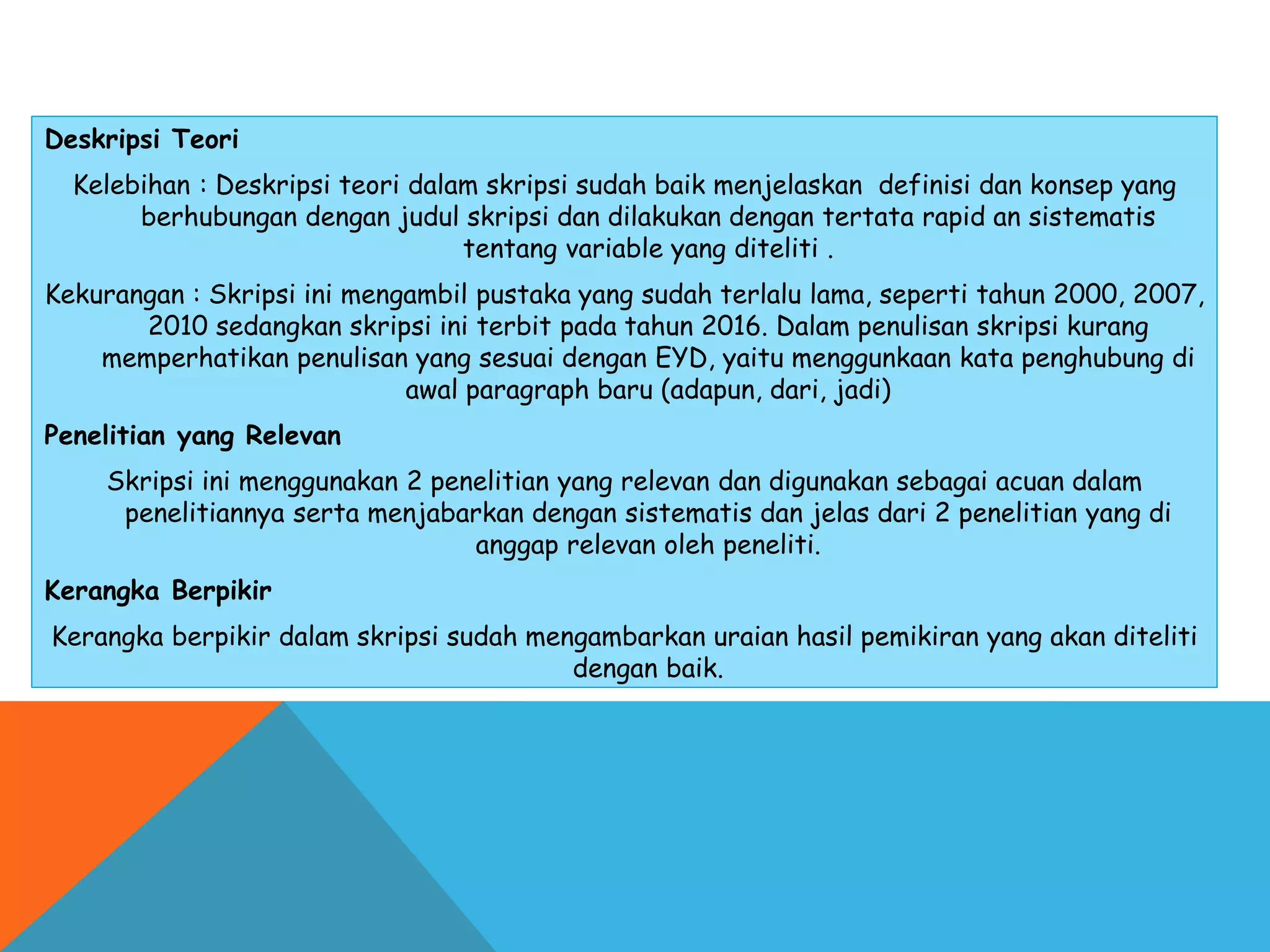 Review Skripsi | PPTX