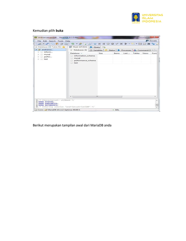Cara Mudah Instalasi And Konfigurasi Di Mariadb Pdf Free Download