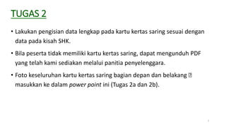 Tugas sampling puskesmas Tugas sampling puskesmas | PPT