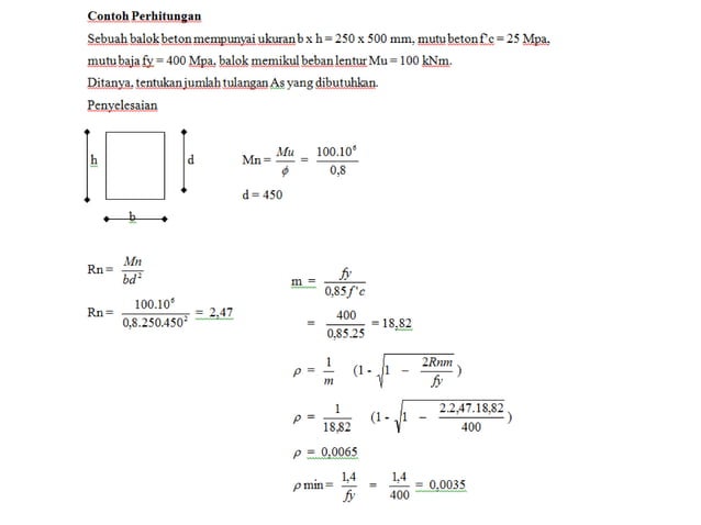 Struktur Beton Bertulang