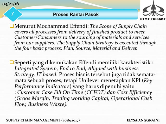 Tugas scm (unilever ppt) | PPSX