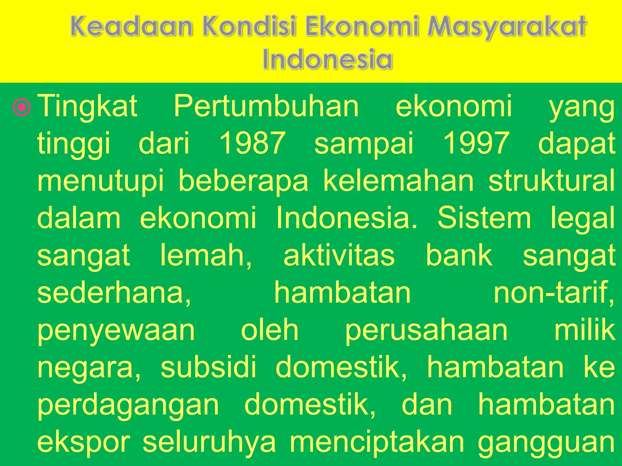 Perkembangan Masyarakat Indonesia pada Masa Reformasi | PPTX
