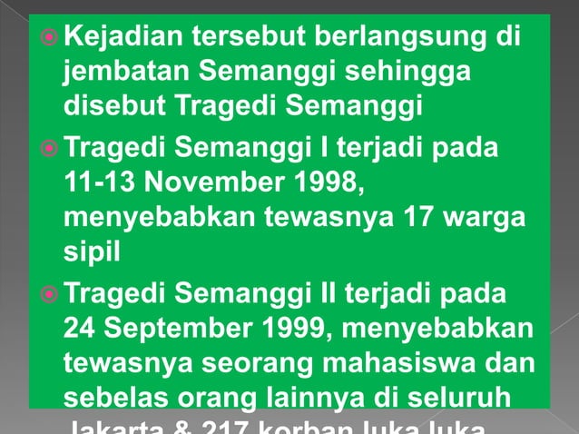Perkembangan Masyarakat Indonesia pada Masa Reformasi | PPTX