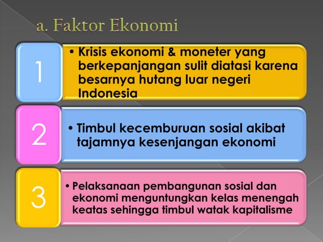 Perkembangan Masyarakat Indonesia pada Masa Reformasi | PPTX