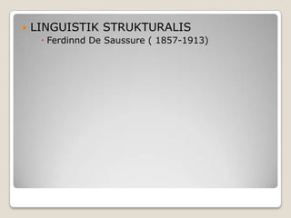 Sejarah Linguistik | PPTX