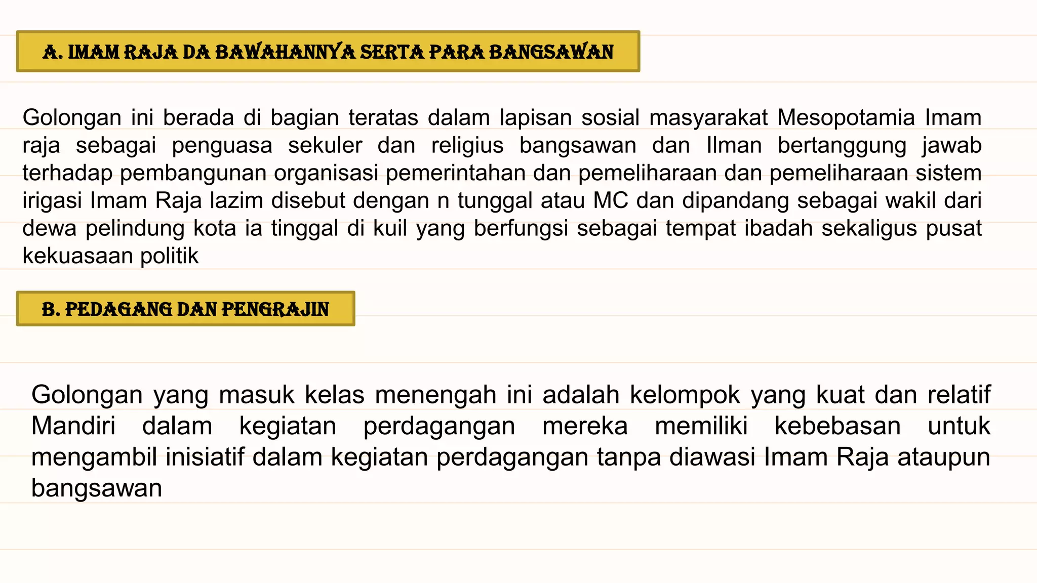 PERADABAN AWAL DUNIA | PPTX